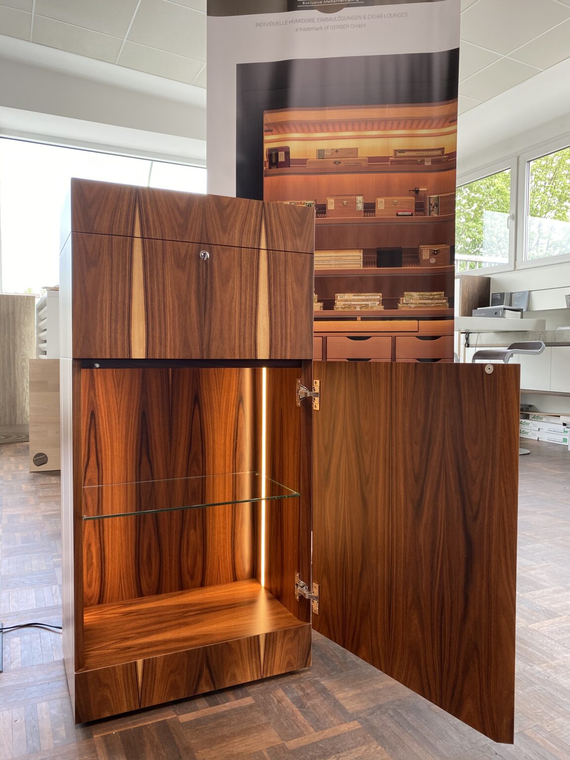 GERBER Humidor Cube & Base - Wonderfully convertible