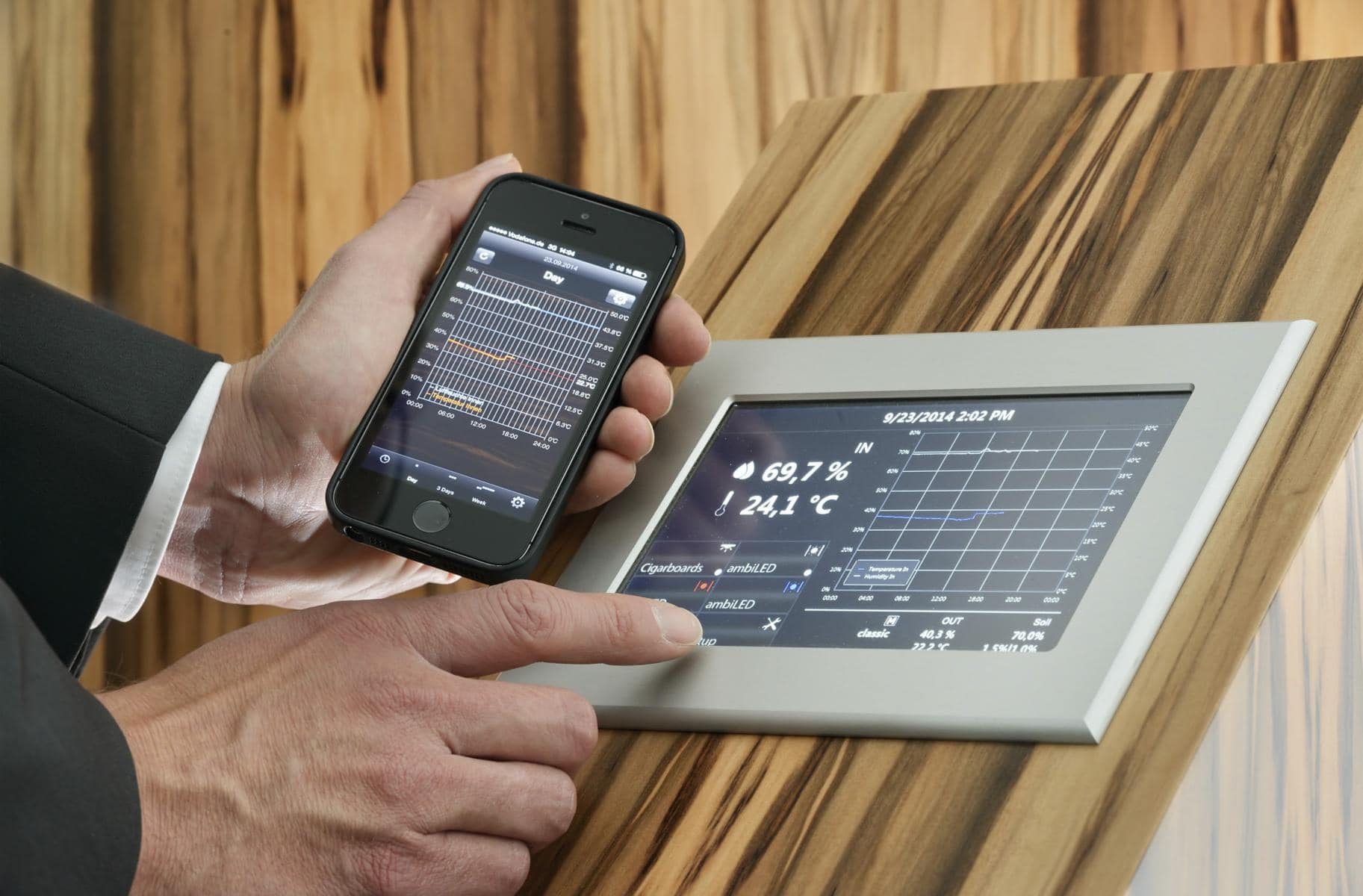 GERBER Humidor App iHumidor IOS & MyHumidor Android